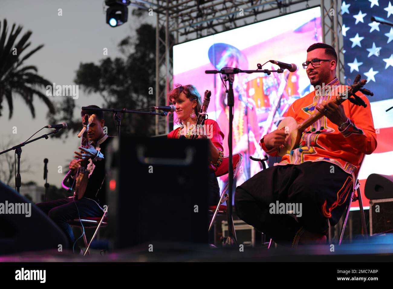 Tifawt, a Moroccan band led by American Fulbright Scholar Katie Hicks ...