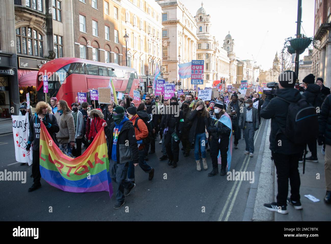 Transgender demonstration in whitehall hi-res stock photography and ...