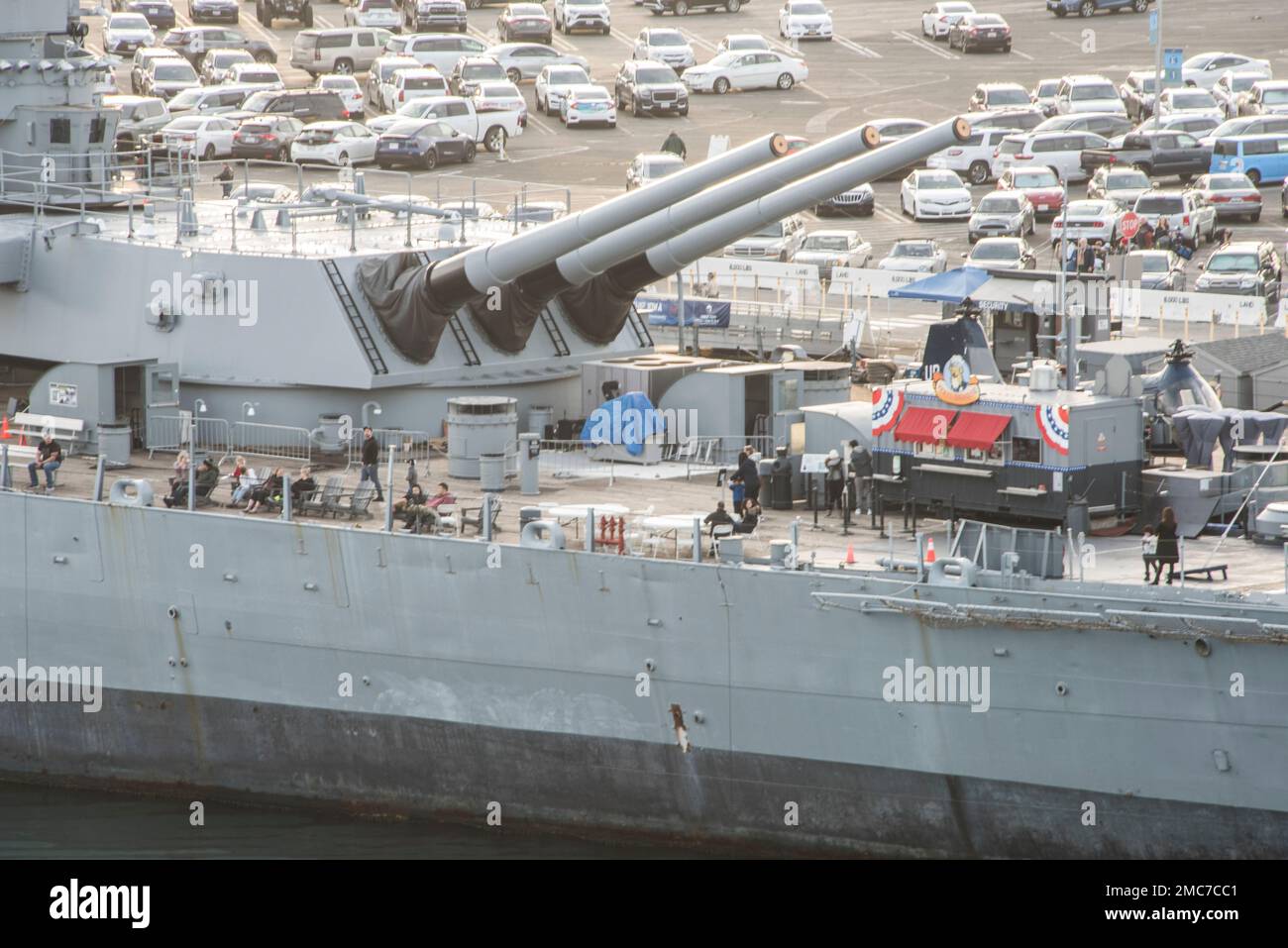 USS Iowa is a decommissioned battleship turned museum that is housed ...