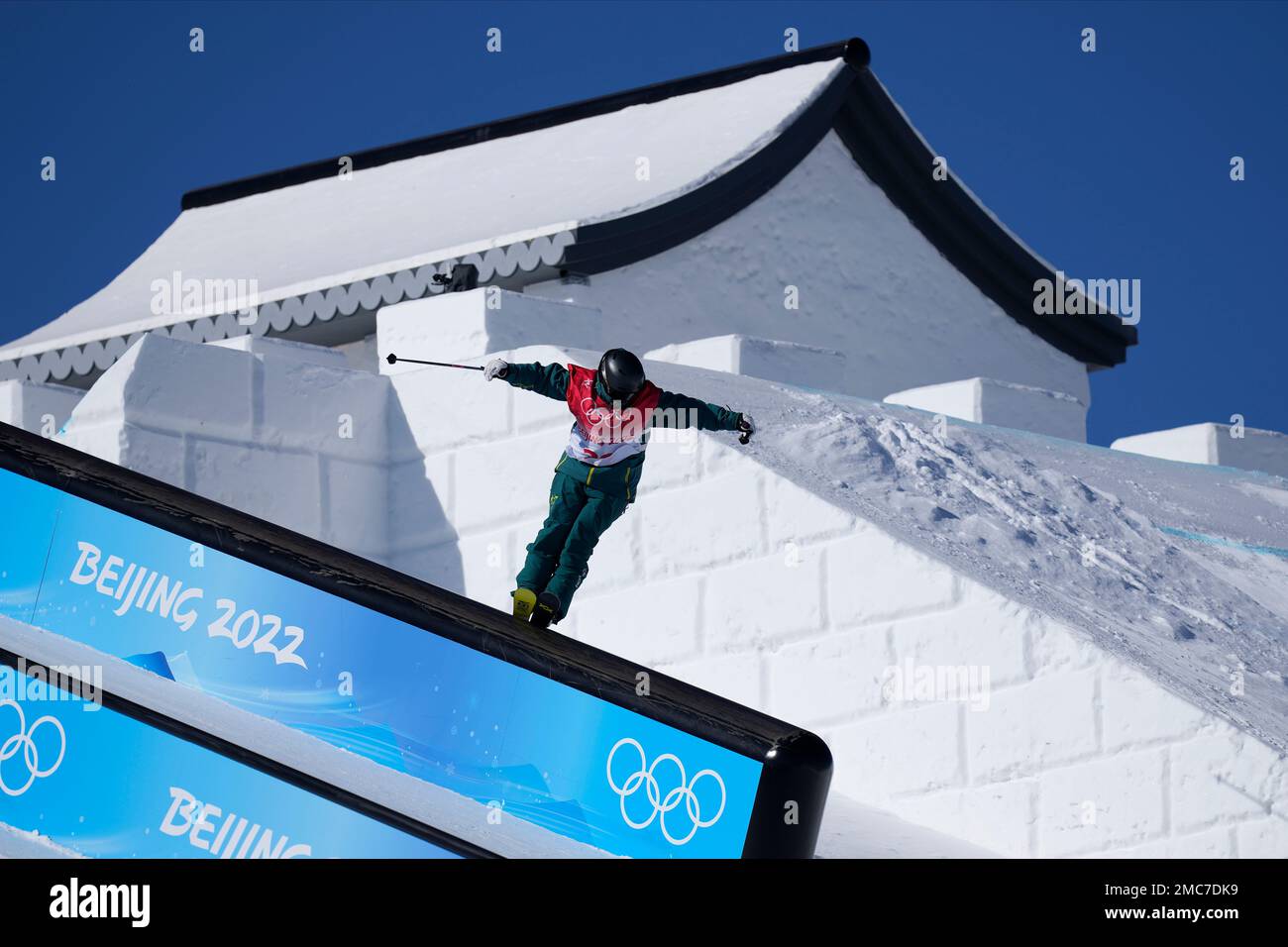 Australia's Abi Harrigan competes during the women's slopestyle ...