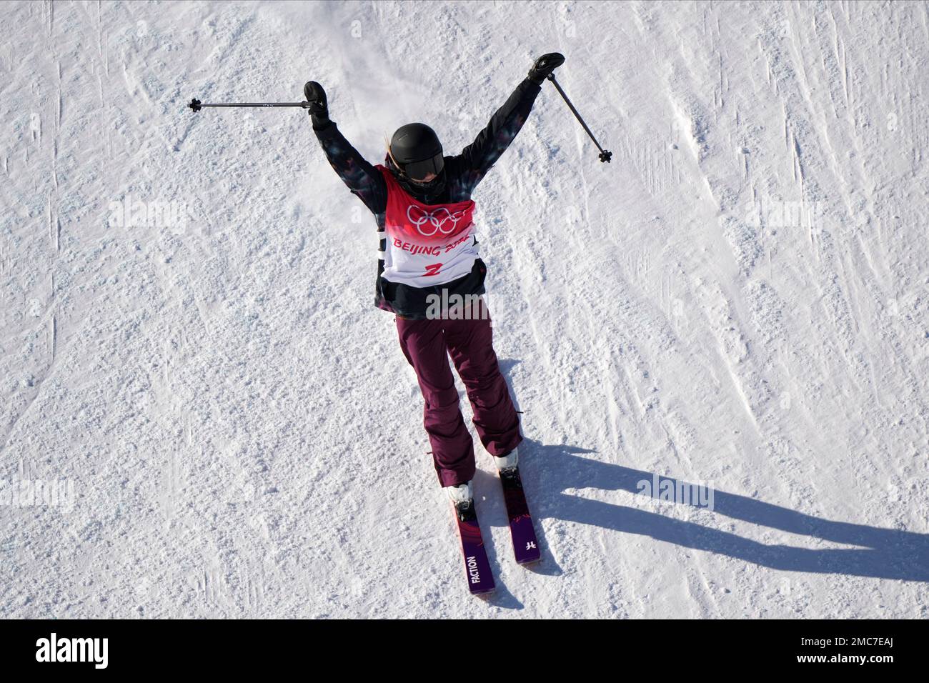 Estonia's Kelly Sildaru competes during the women's slopestyle ...