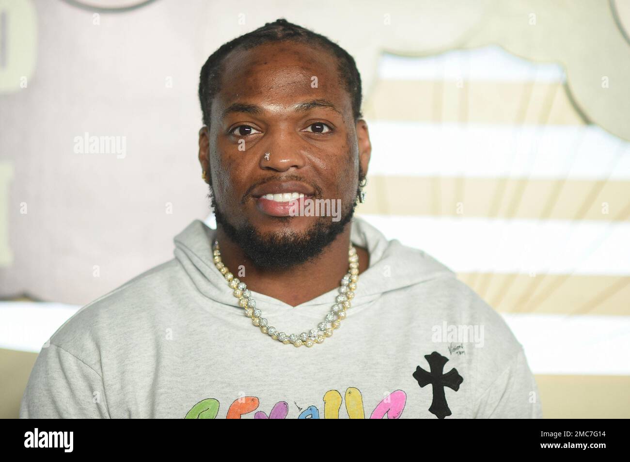 Derek Henry attends day two of Homecoming Weekend on Saturday, Feb. 12 ...