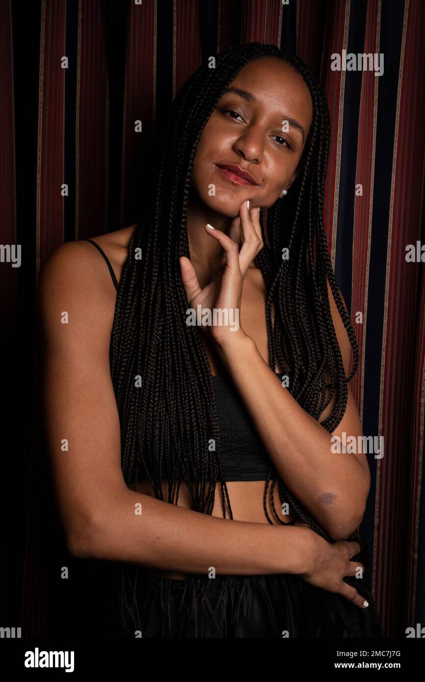 Rebeca Huntt Poses For Portrait Photographs For The Film Beba During The International Film