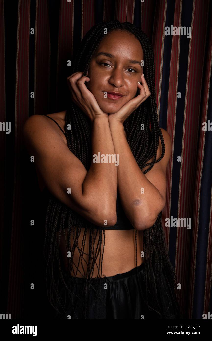 Rebeca Huntt Poses For Portrait Photographs For The Film Beba During The International Film