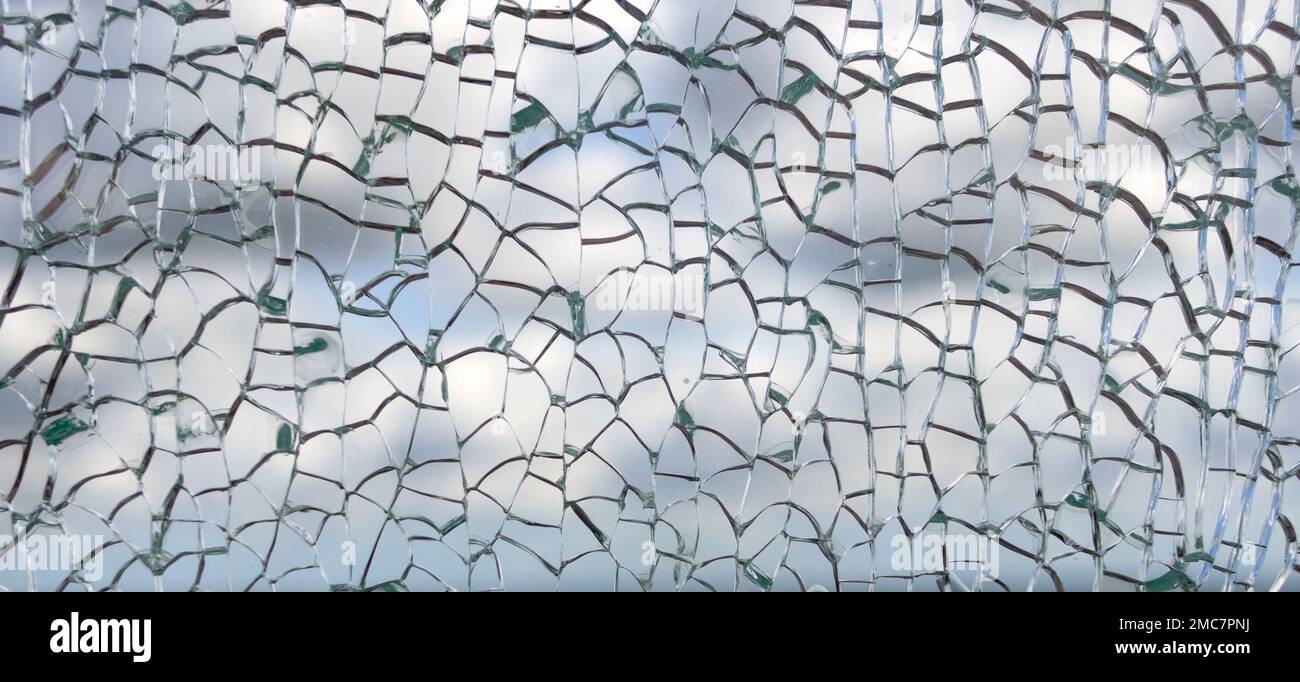 Useful texture overlay. A broken glass on. with many sharp shards ...