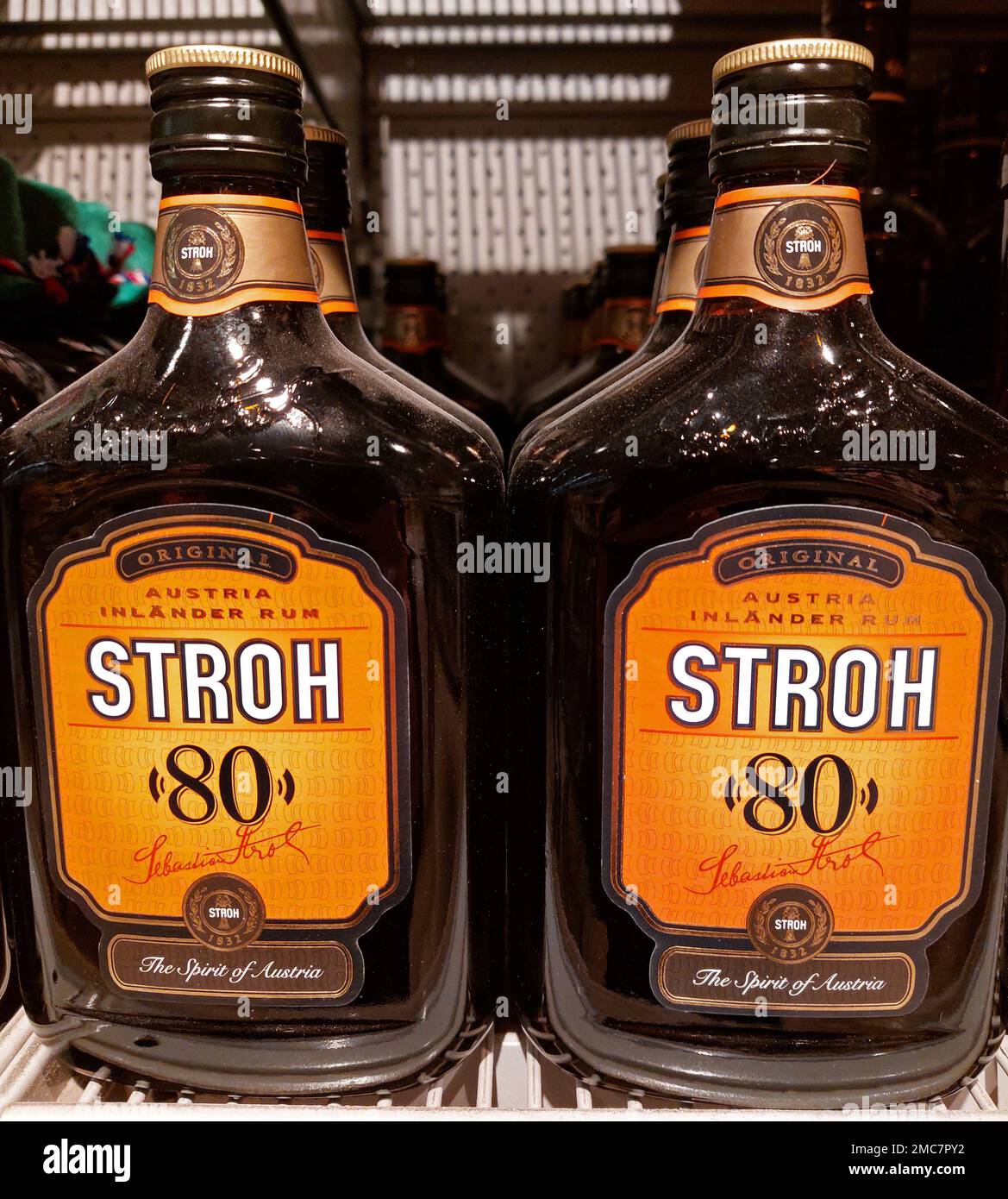 Rum logo design hi-res stock photography and images - Alamy