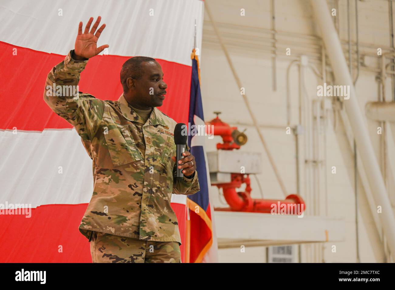 U.S. Air Force Chief Master Sgt. Maurice L. Williams, command chief ...
