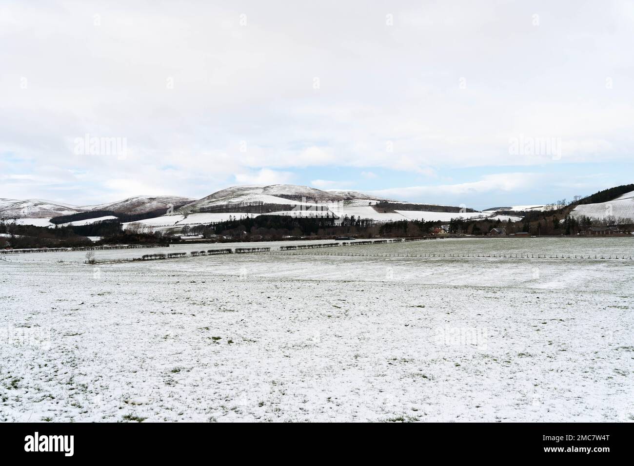Winter in the cheviot hills, Northumberland, UK Stock Photo - Alamy