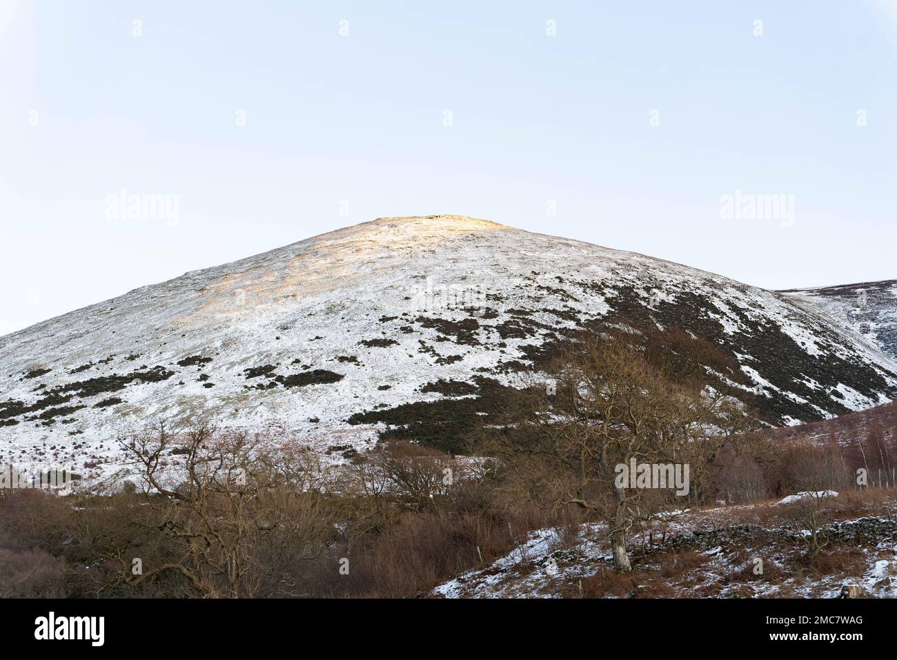 Winter in the cheviot hills, Northumberland, UK Stock Photo - Alamy