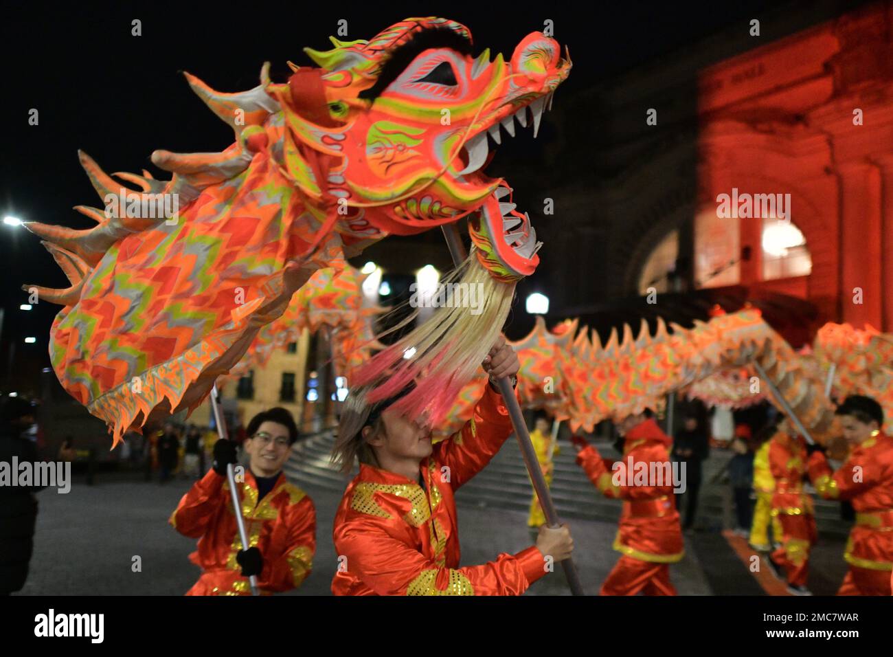 Edinburgh Scotland, UK 21 January 2023. The Chinese New Year Festival ...