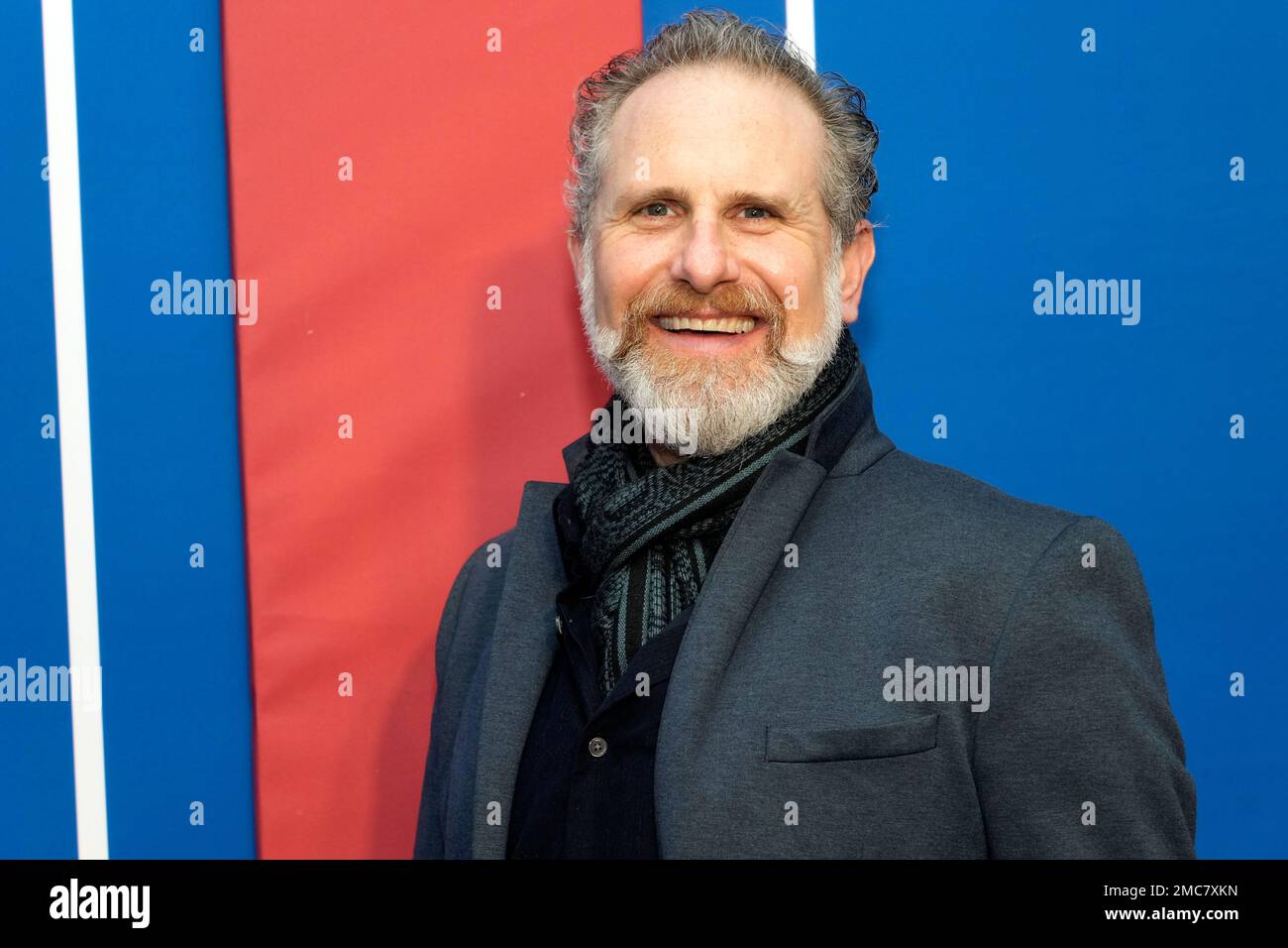 Remy Auberjonois walks the red carpet after the opening night ...