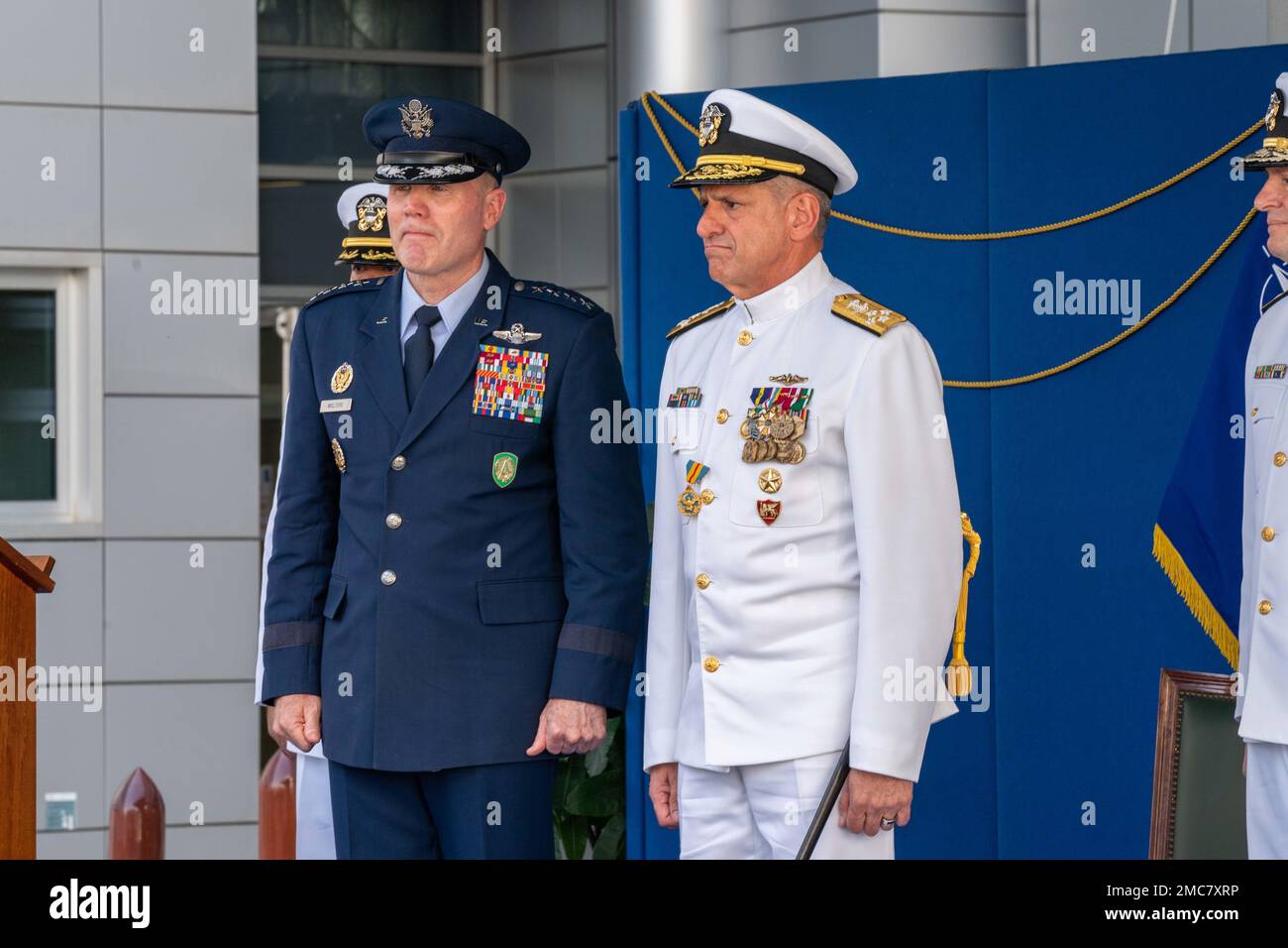 LAGO PATRIA, Italy - The change of command ceremony of Allied Joint ...
