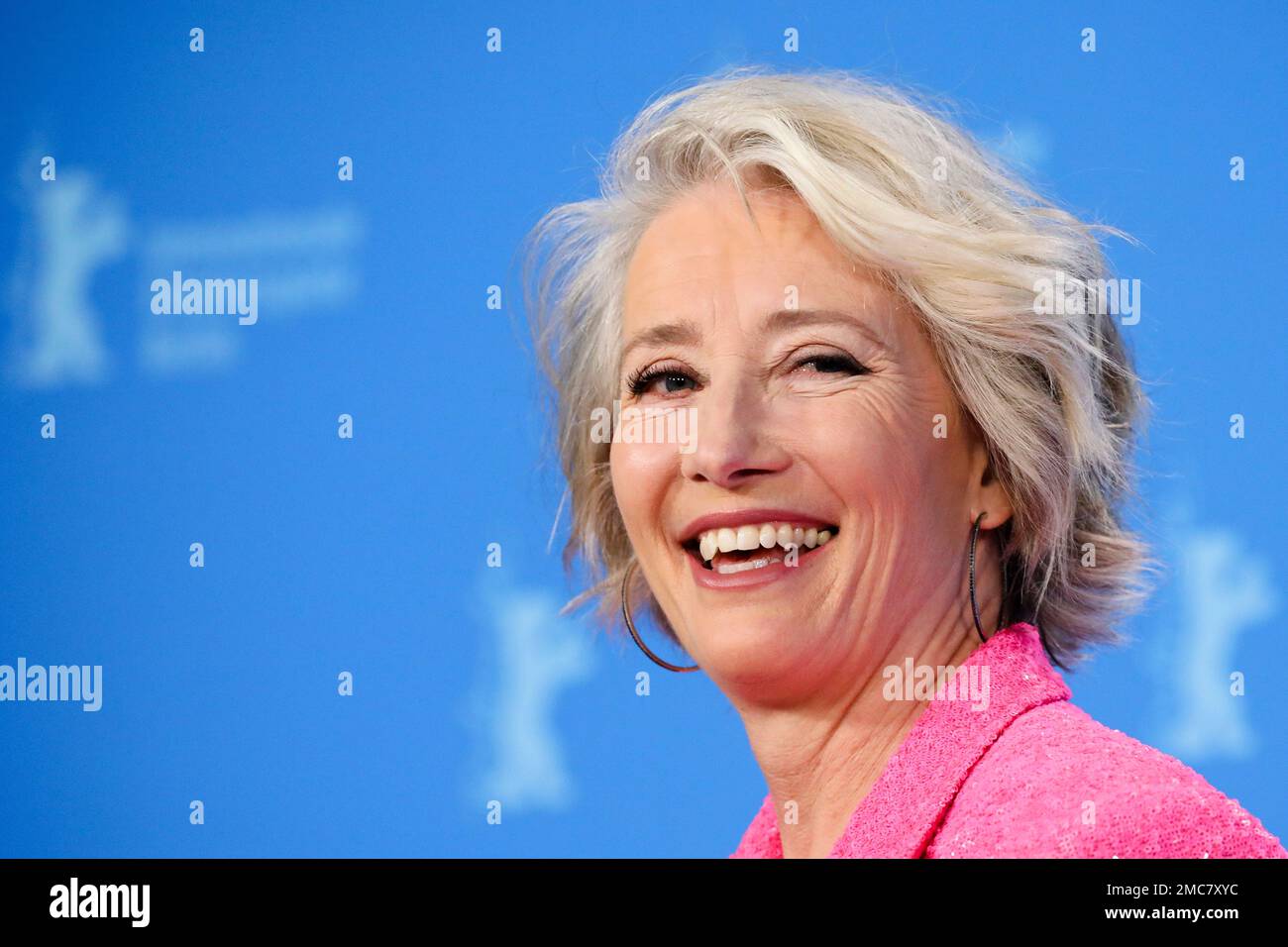 Actress Emma Thompson poses for photographers at the photo call for the ...