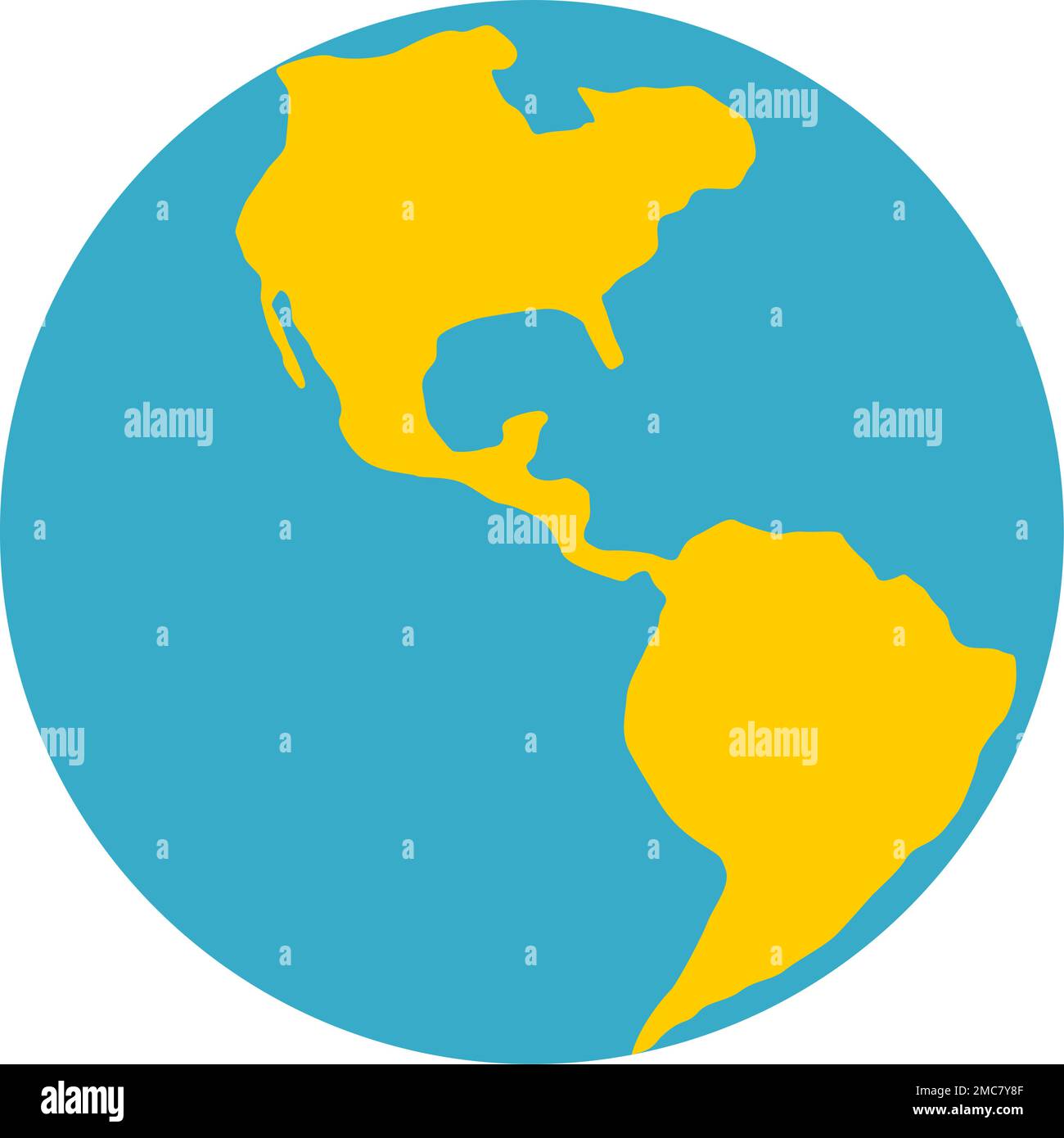Isolated Earth World Globe Symbol Icon. Vector Image Stock Vector Image ...