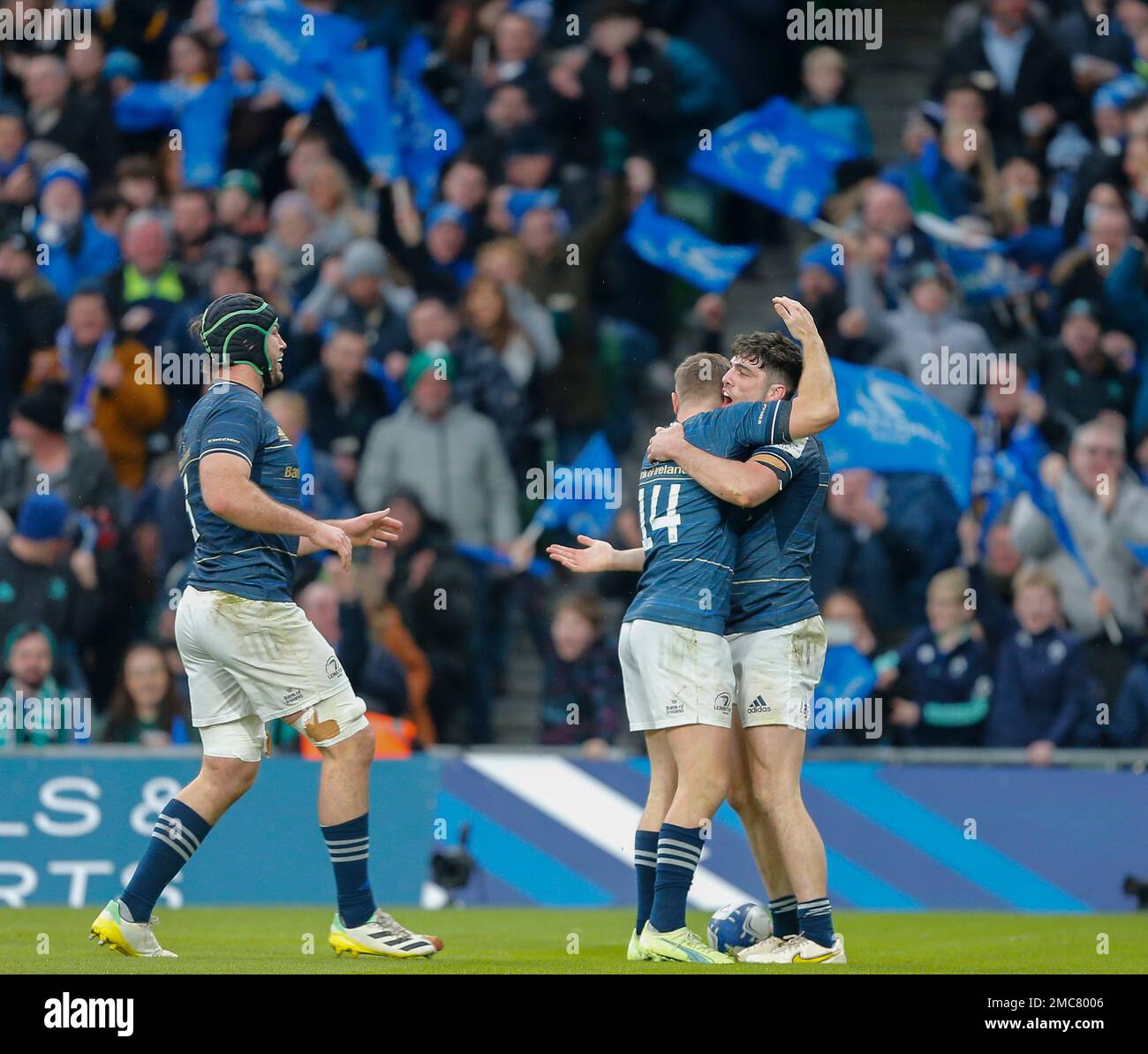Aviva Stadium, Ballsbridge, Dublin, Ireland. 21st Jan, 2023. Heineken ...
