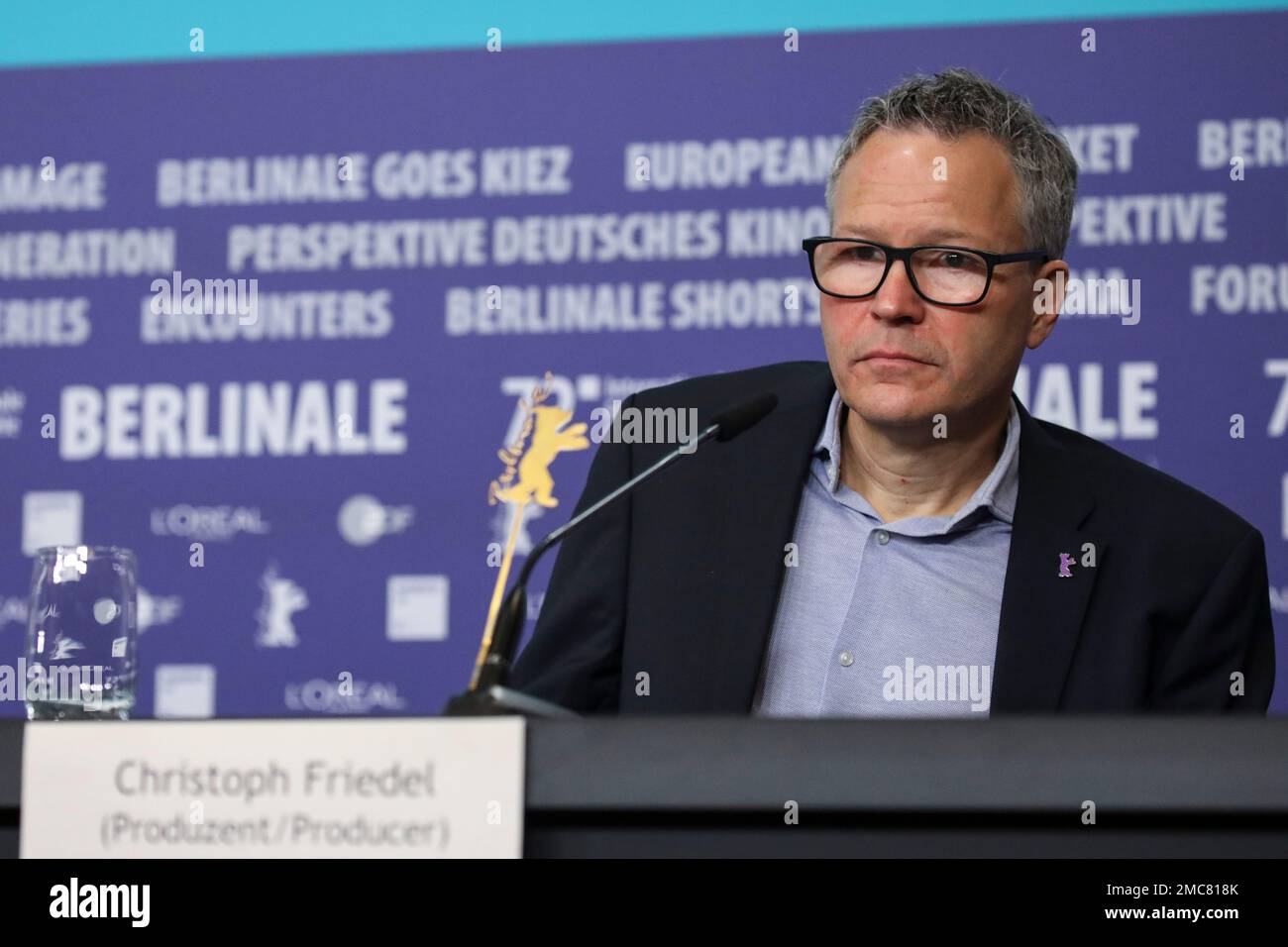 Christoph Friedel at the press conference for the film 'Rabiye Kurnaz ...