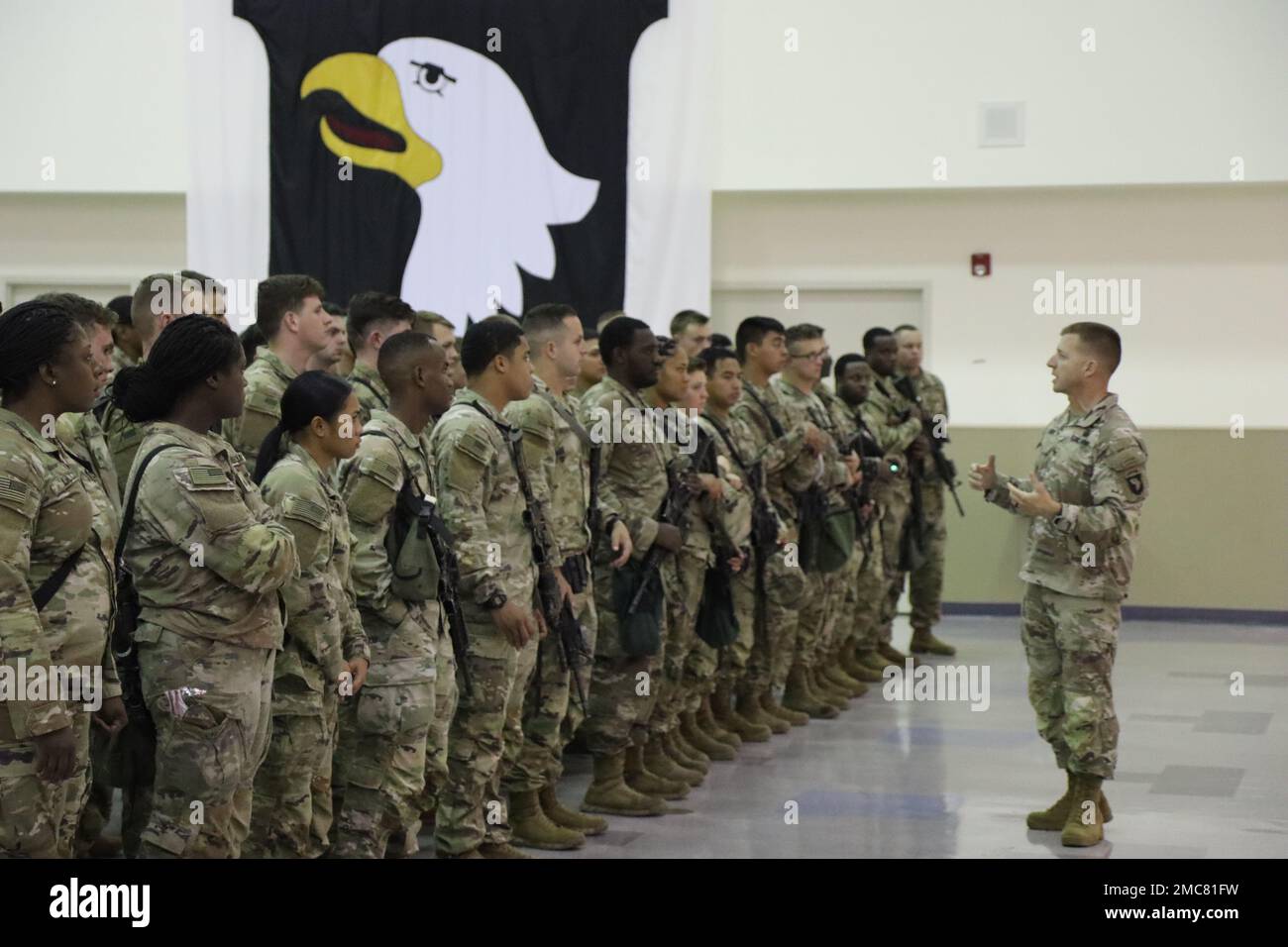 Colonel John Lubas, deputy commanding officer for operations, 101st ...