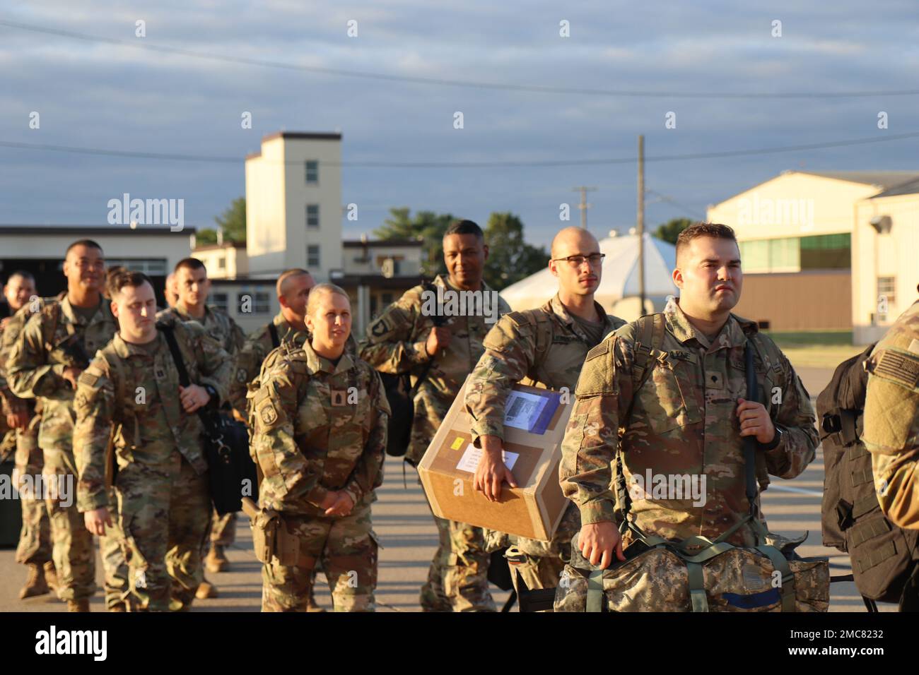 Command Sergeant Major Veronica Knapp, 101st Airborne Division (Air Assault) senior enlisted ...