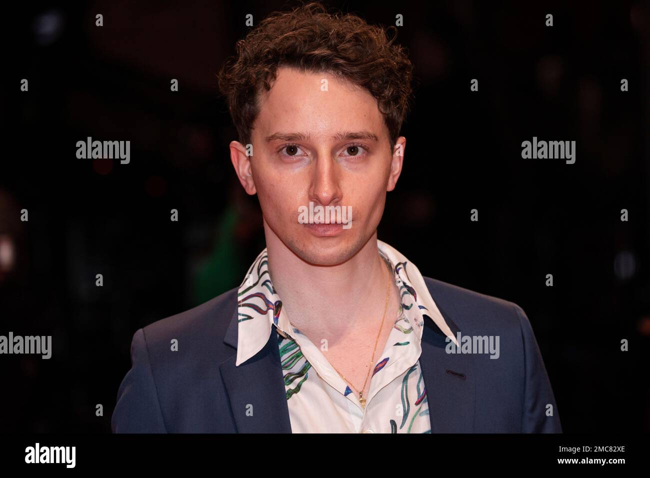 Jonathan Berlin poses for photographers during the opening red carpet ...