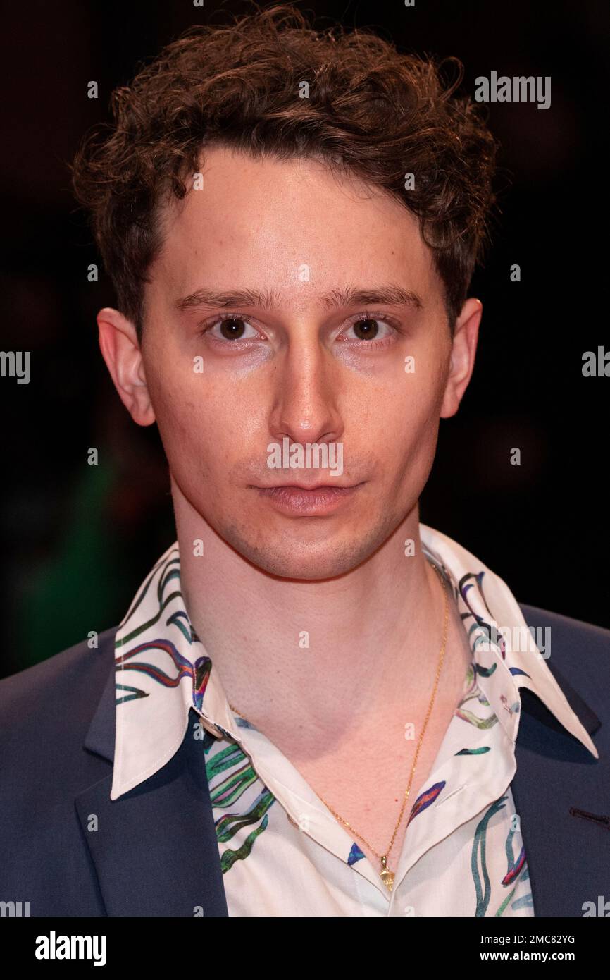 Jonathan Berlin poses for photographers during the opening red carpet ...