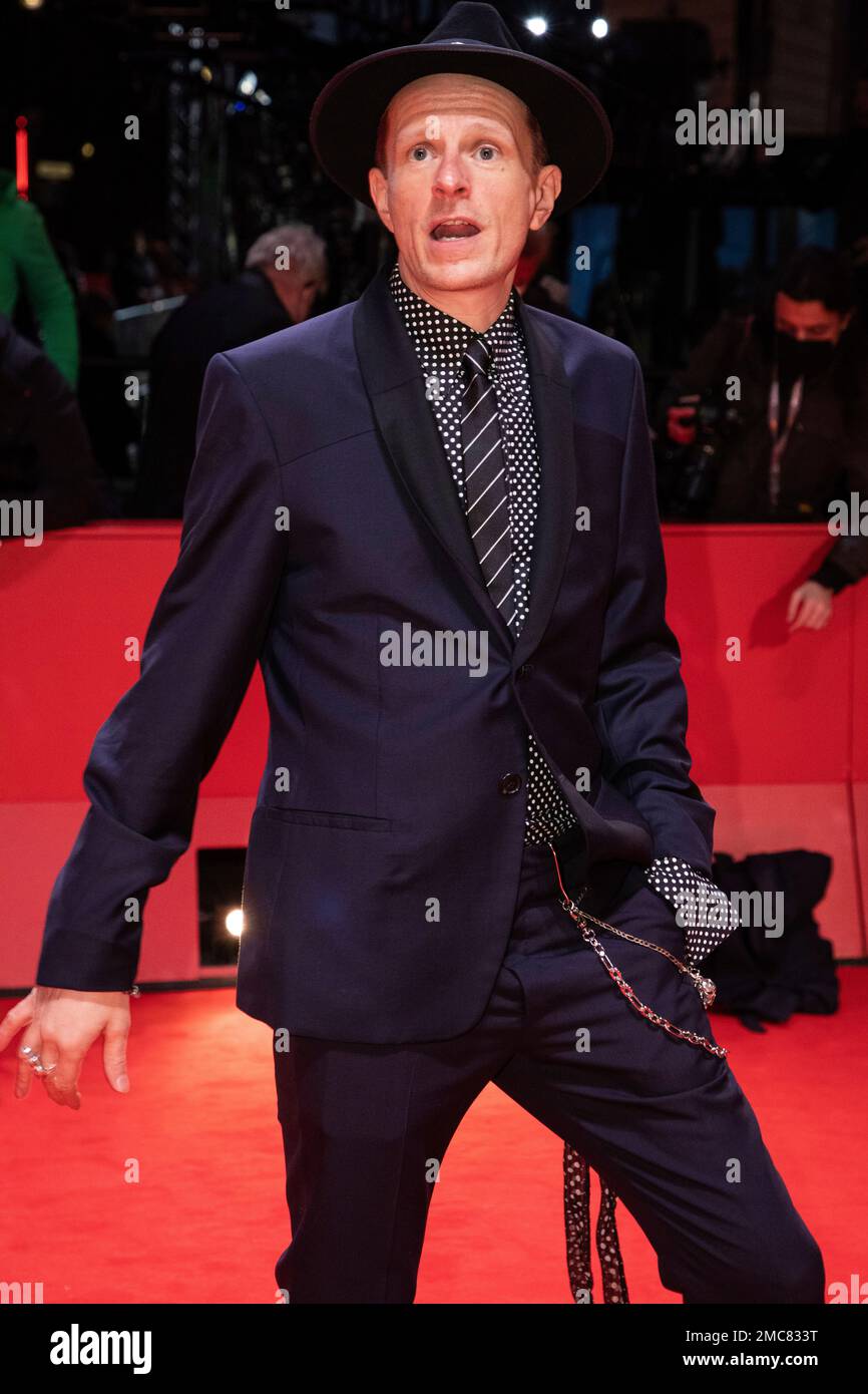 Alexander Scheer poses for photographers during the opening red carpet ...