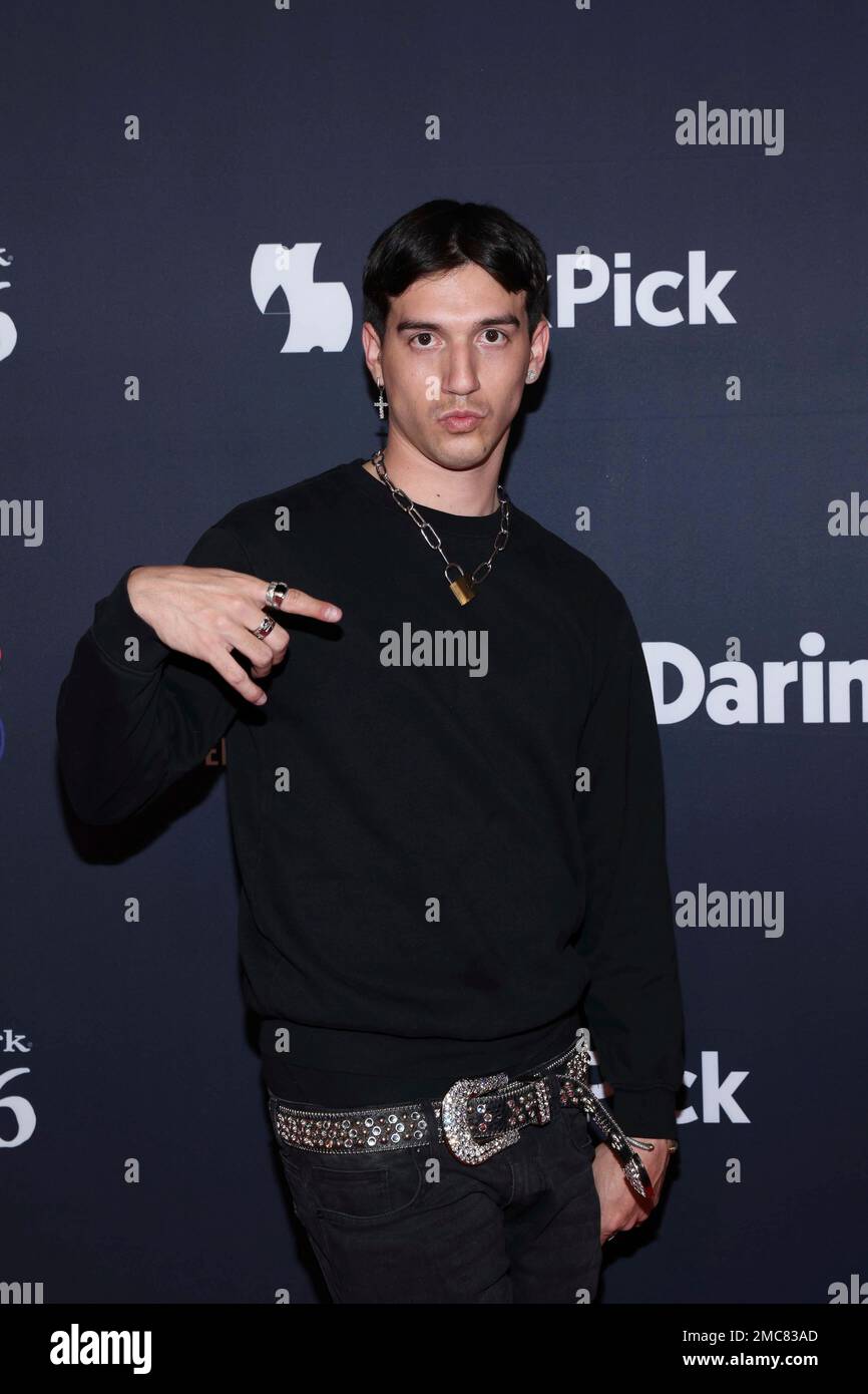 Javier Romero attends Shaq's Fun House on Friday, Feb. 11, 2022, at the ...