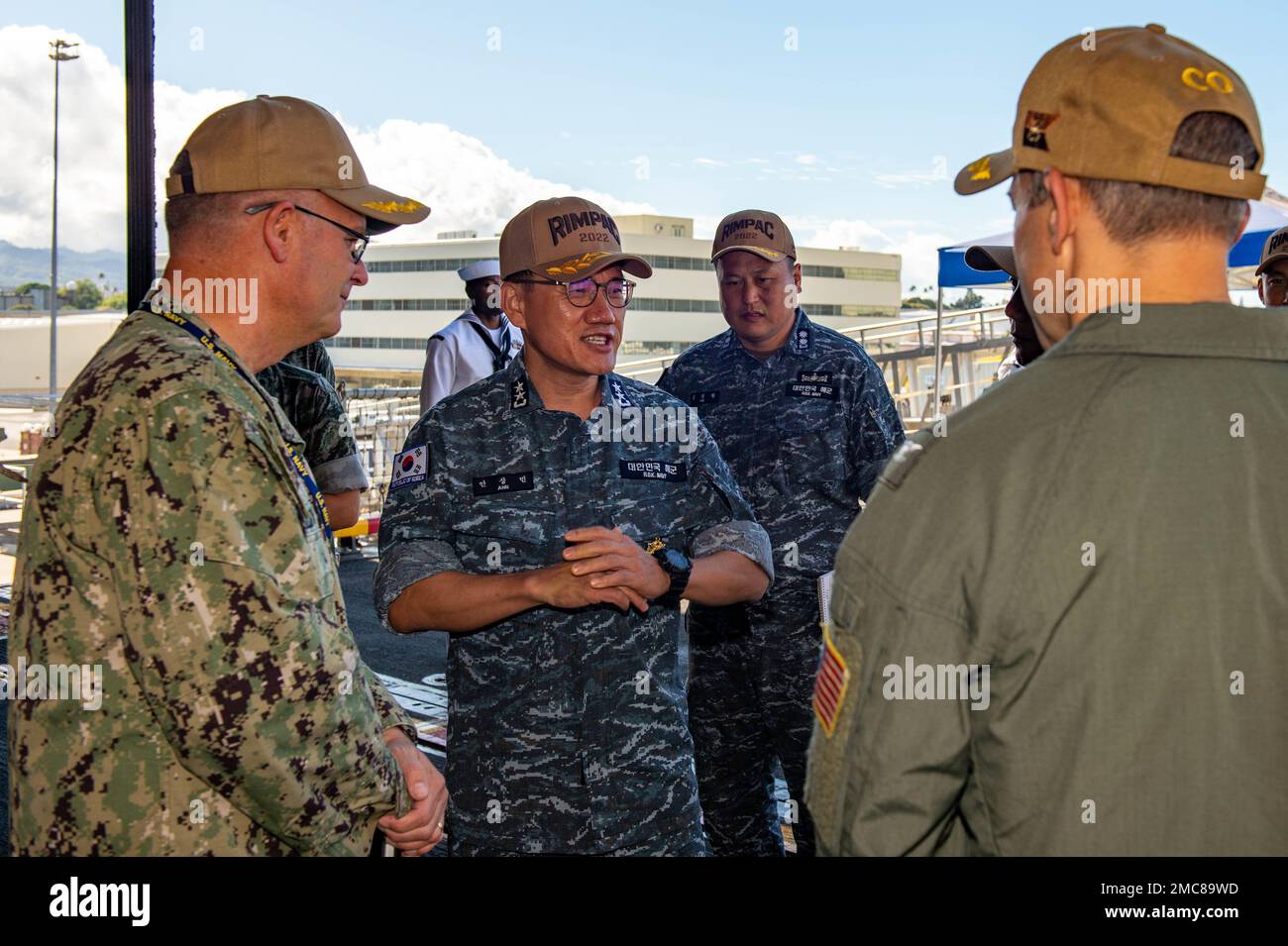 PEARL HARBOR (June 27, 2022) Capt. Benjamin Allbritton, commodore of ...