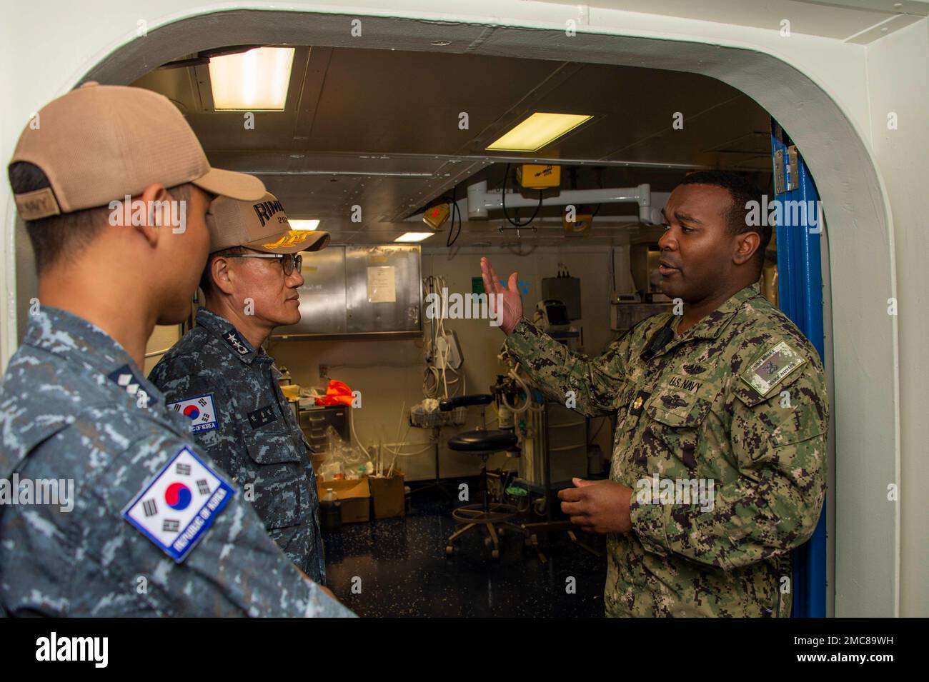 PEARL HARBOR (June 27, 2022) Lt. Cmdr. William Lewis, general medical ...