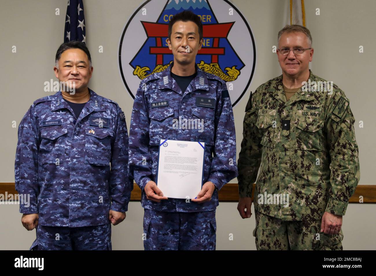 YOKOSUKA, Japan (June 27, 2022) Rear Adm. Rick Seif, commander ...