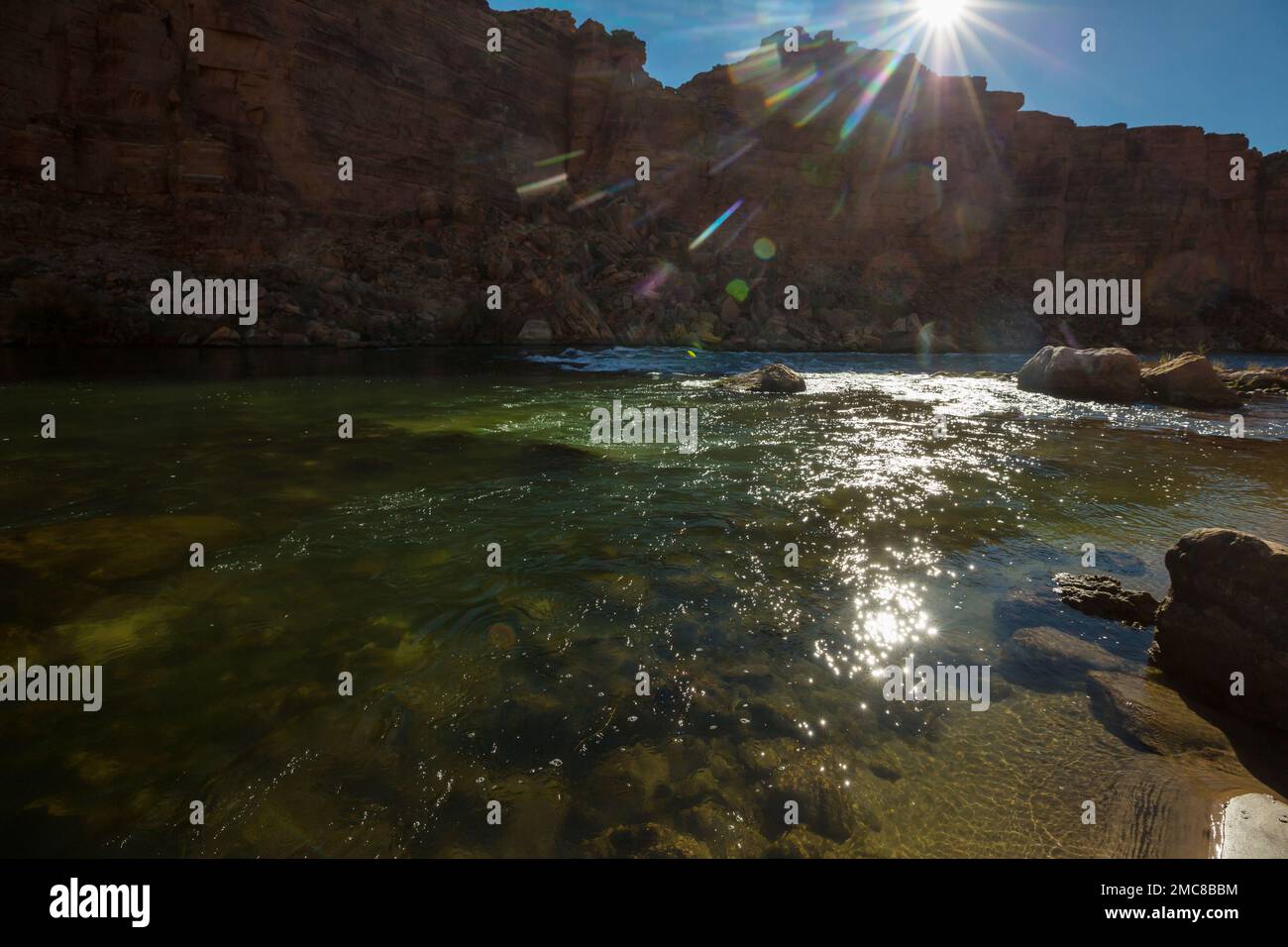 Canyon of the Colorado river in Utah, USA Stock Photo - Alamy