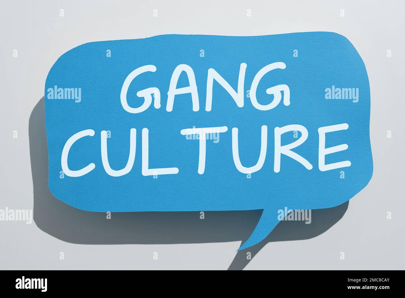 Text caption presenting Gang Culture. Business idea particular ...