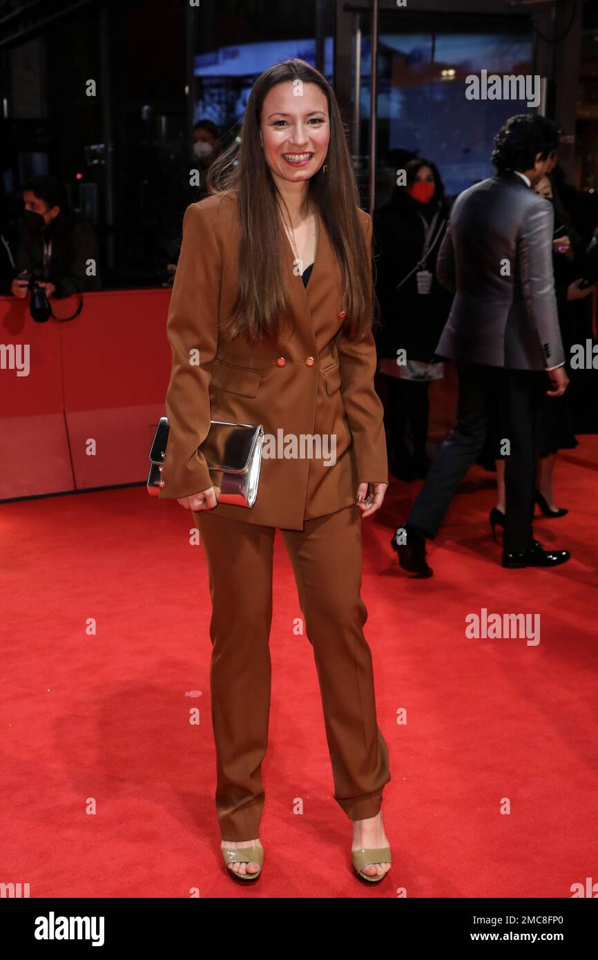 Jury member Anne Zohra Berrached poses for photographers during the ...