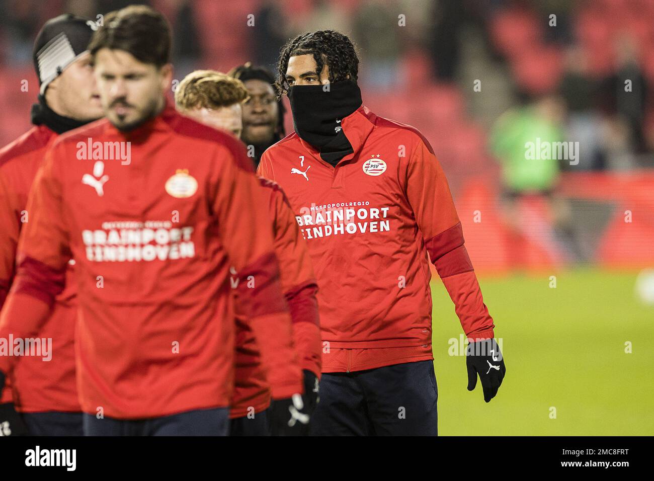 EINDHOVEN - 21-01-2023. PSV - Vitesse, Philips stadion. Eredivisie ...