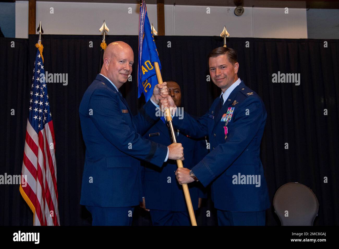 U.S. Air Force Col. Steven Tittel, 603rd Air Operations Center outgoing ...
