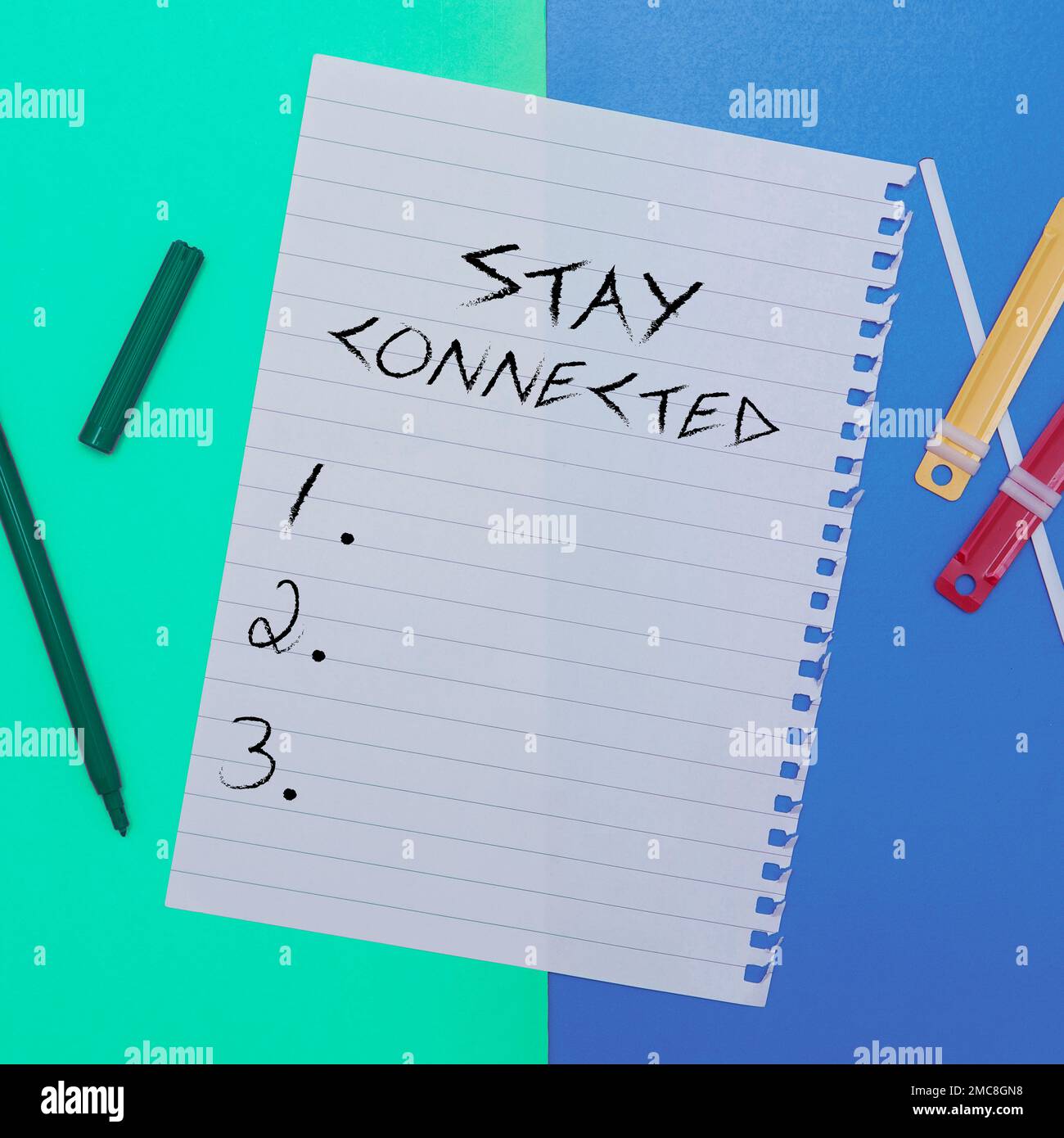 Inspiration showing sign Stay Connected. Word Written on To keep ...