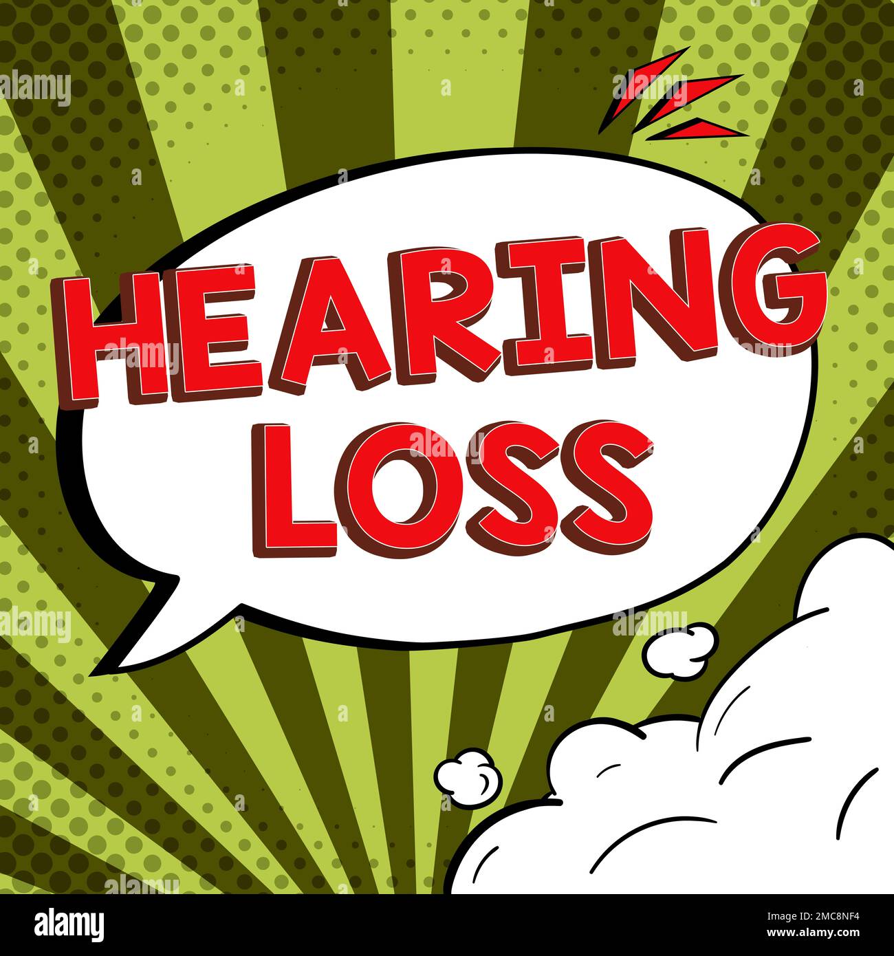 Inspiration showing sign Hearing Loss. Conceptual photo is partial or ...