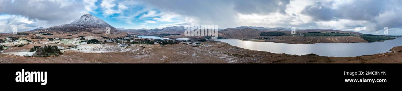 Church of the Sacred Heart, Dunlewey close to Mount Errigal in County ...