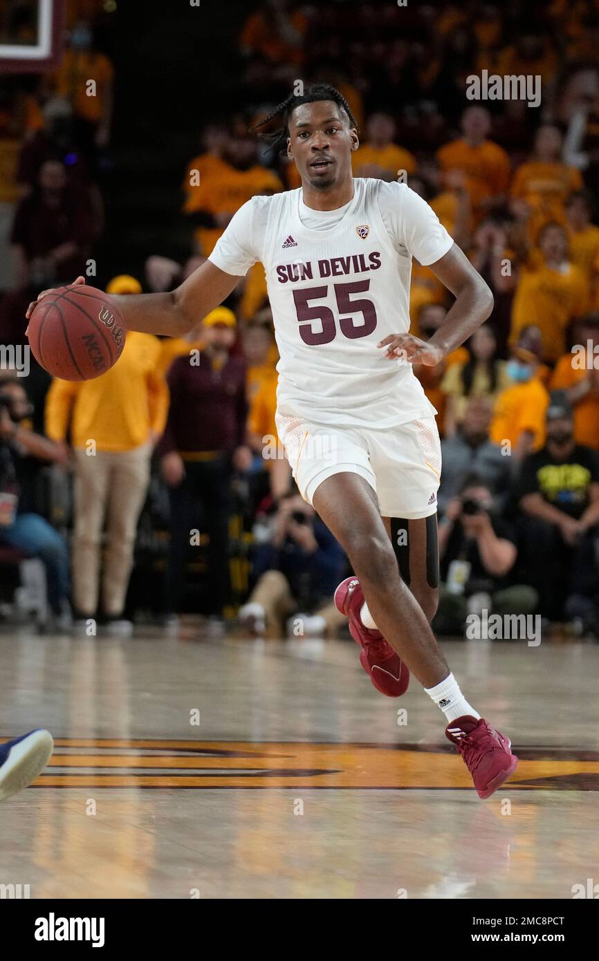 Arizona State forward Jamiya Neal (55) during the first half of an NCAA ...