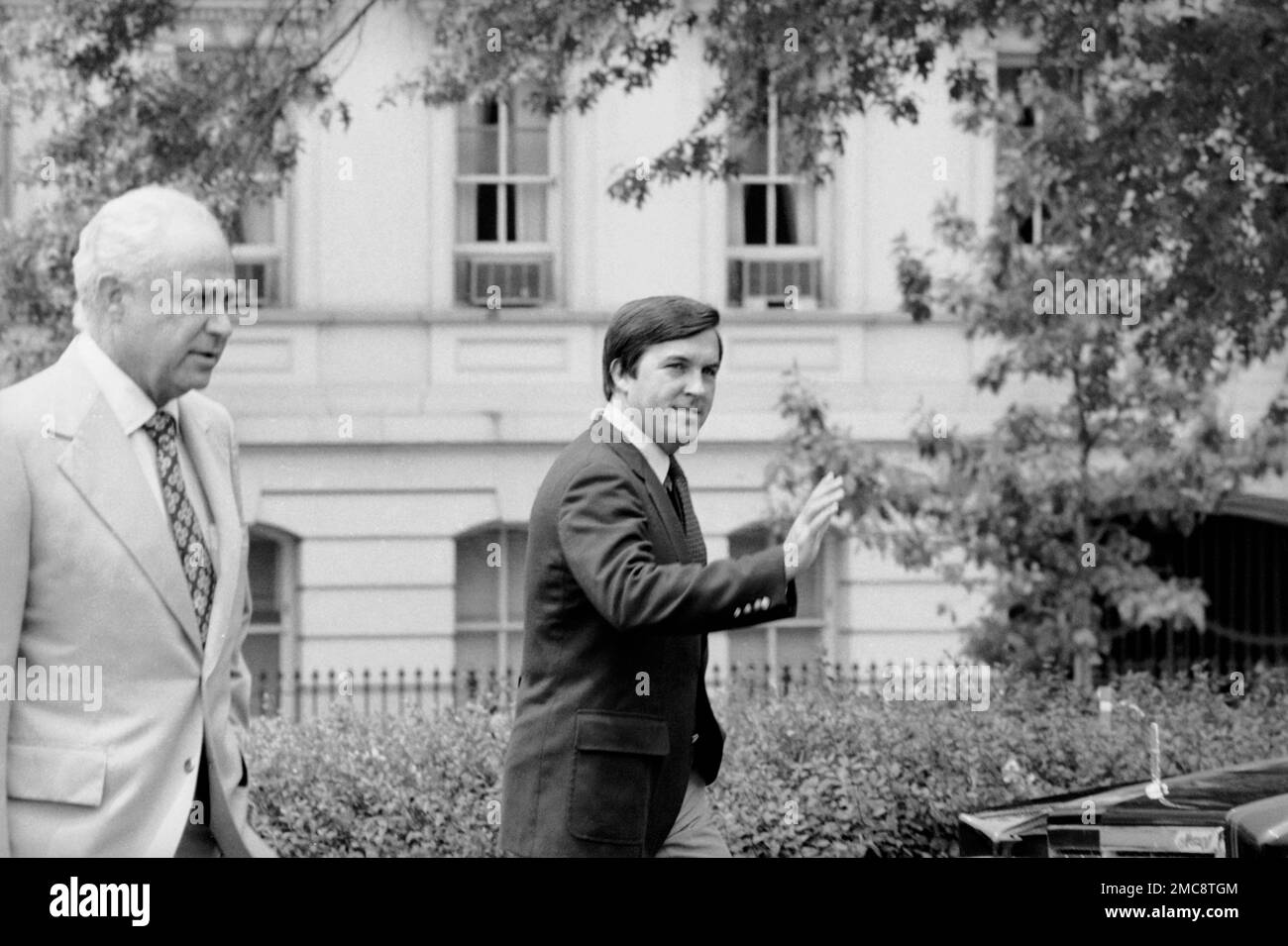 Ambassador at Large Robert Strauss, left and new White House Chief of ...