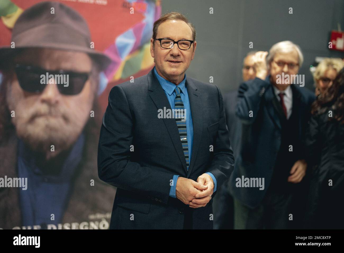 Kevin Spacey attends the photocall for ''L'Uomo Che Disegno Dio'' at ...