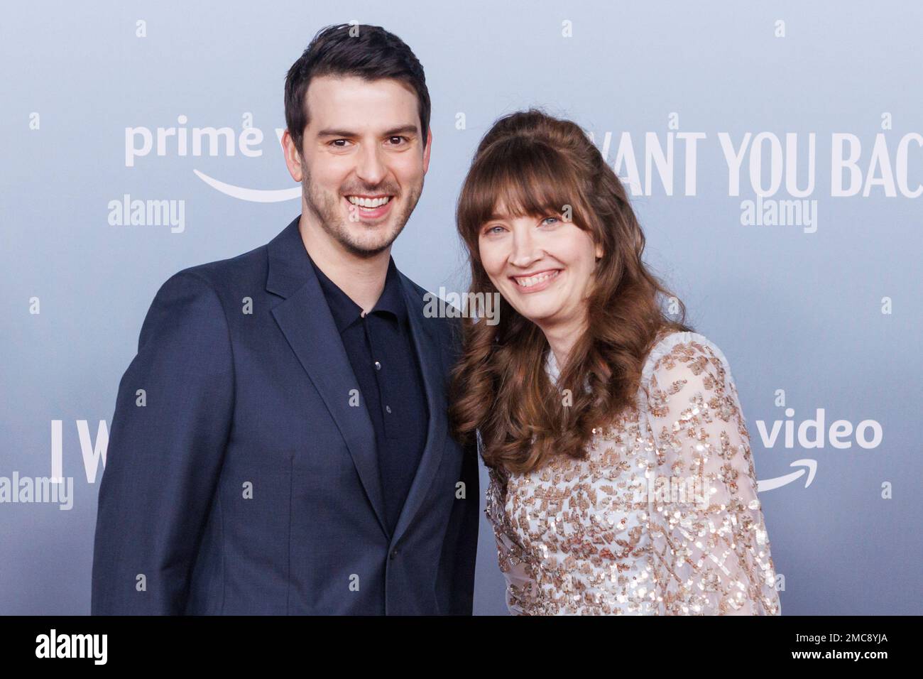 Isaac Aptaker, left and Elizabeth Berger arrive at the premiere of "I ...