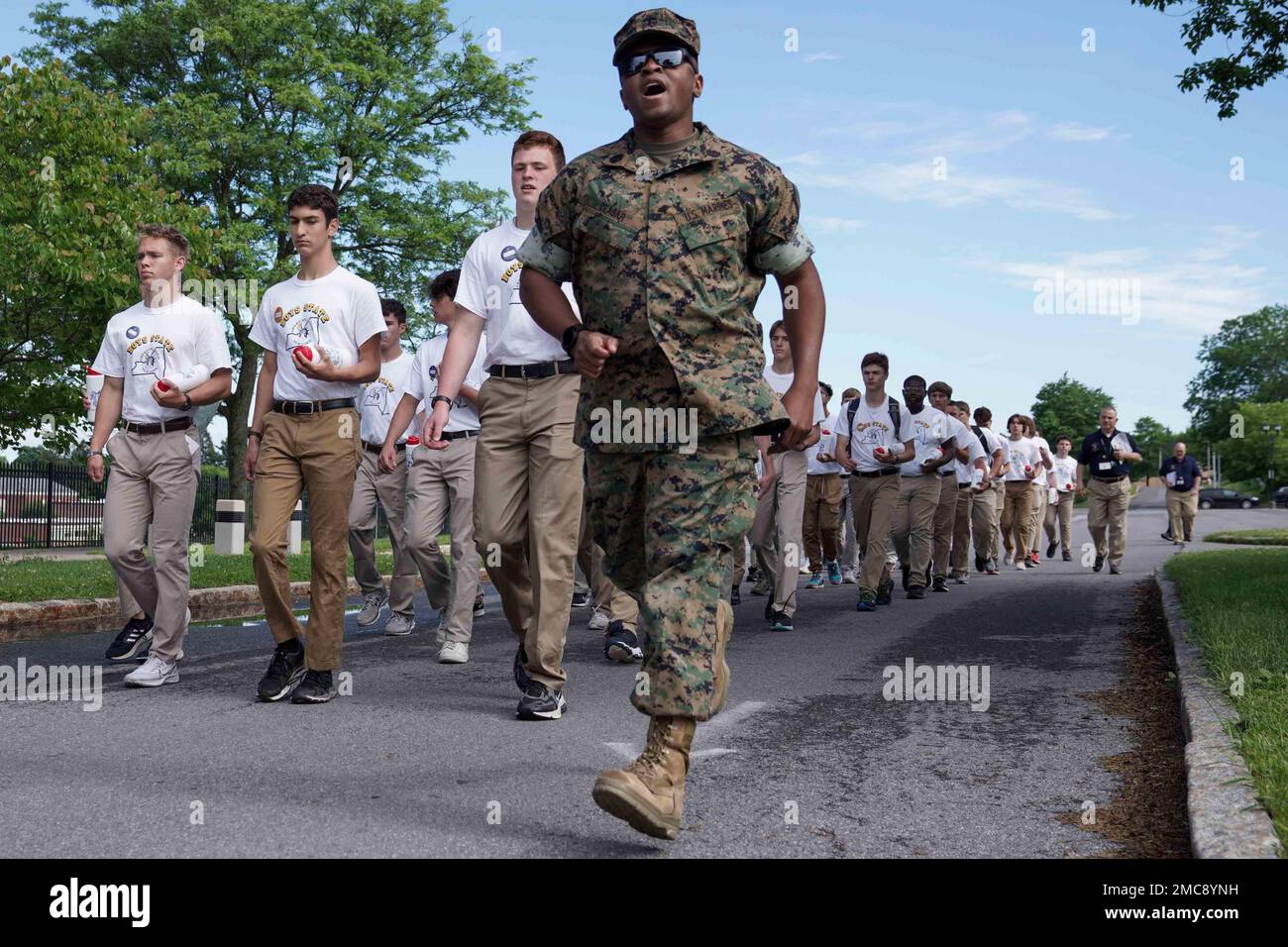 U.S. Marine Corps Gunnery Sgt. Niles Ceasar, the logistics chief of ...