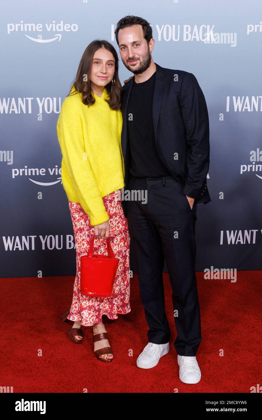 Ramona Orley, left and Jason Orley arrive at the premiere of "I Want ...