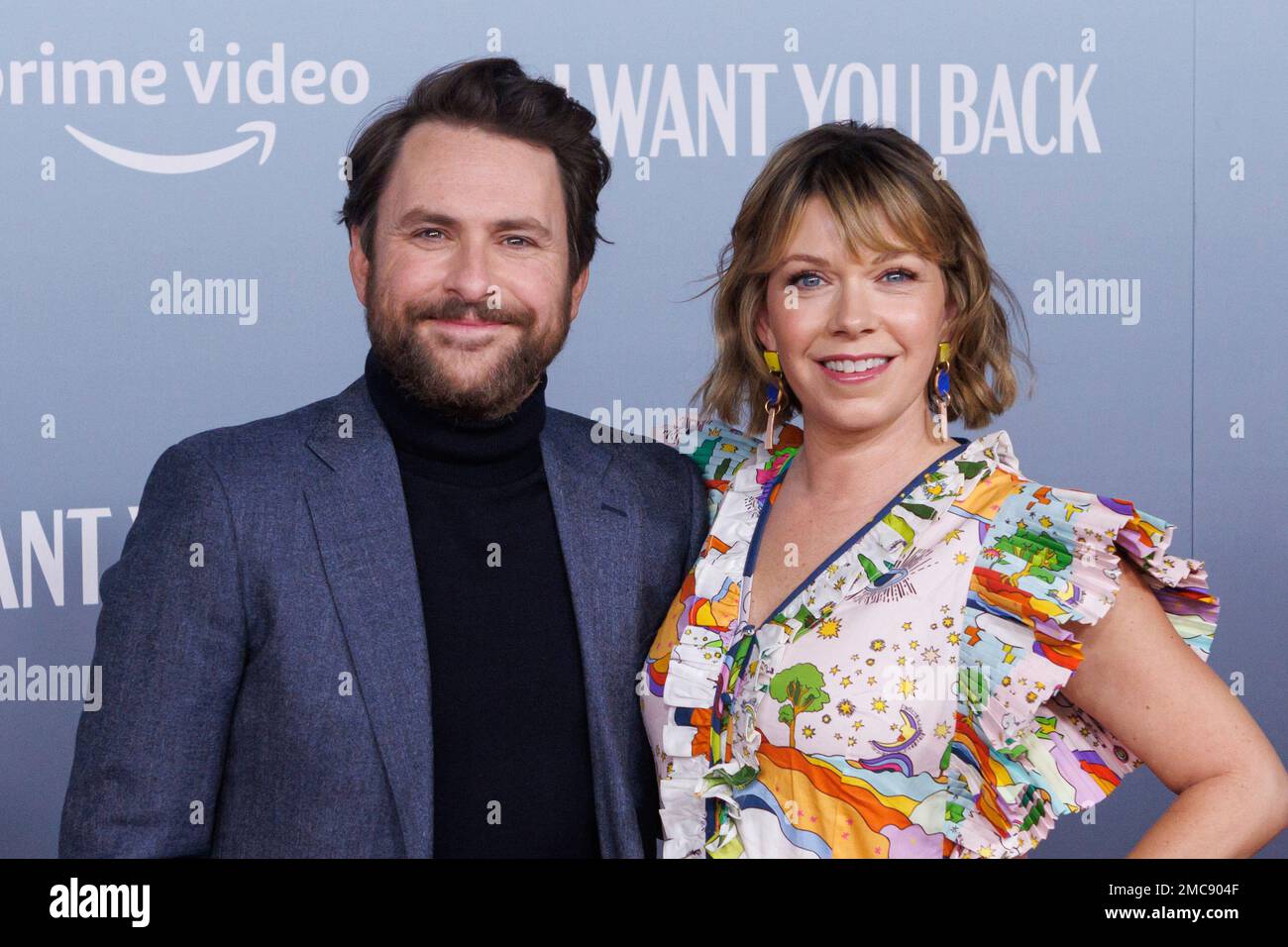 Charlie Day, left and Mary Elizabeth Ellis arrive at the premiere of "I ...
