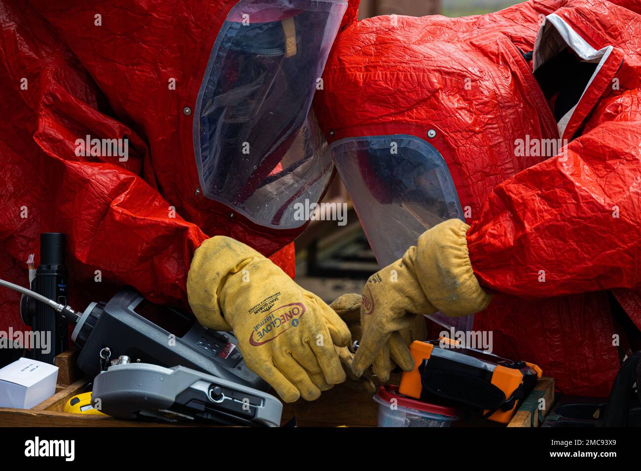 Firefighters with Marine Corps Installations Pacific Fire and Emergency ...