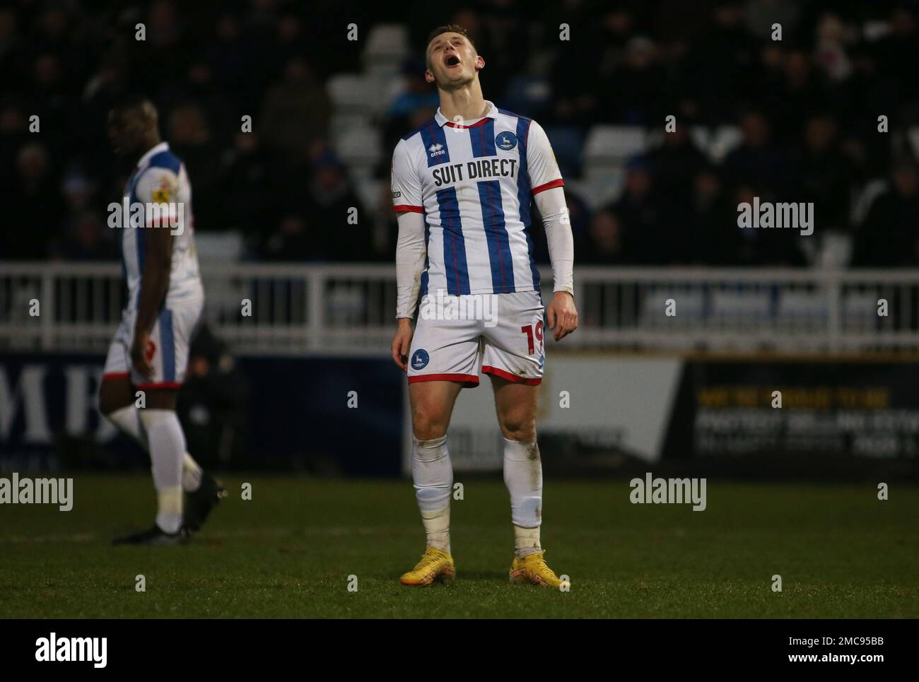 Hartlepool United's Jack Hamilton during the Sky Bet League 2 match ...