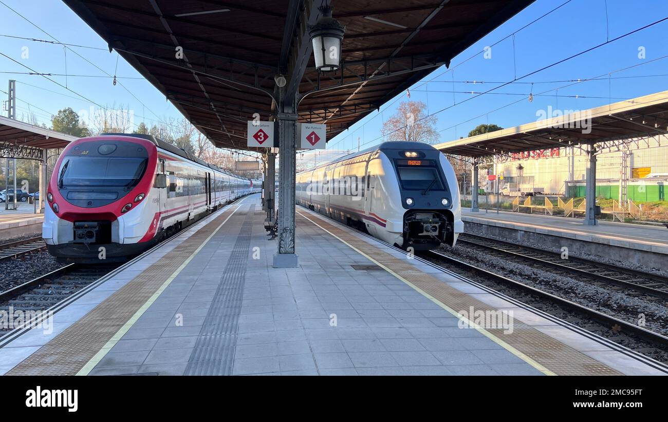 Cercanias commuter railway hi-res stock photography and images - Alamy