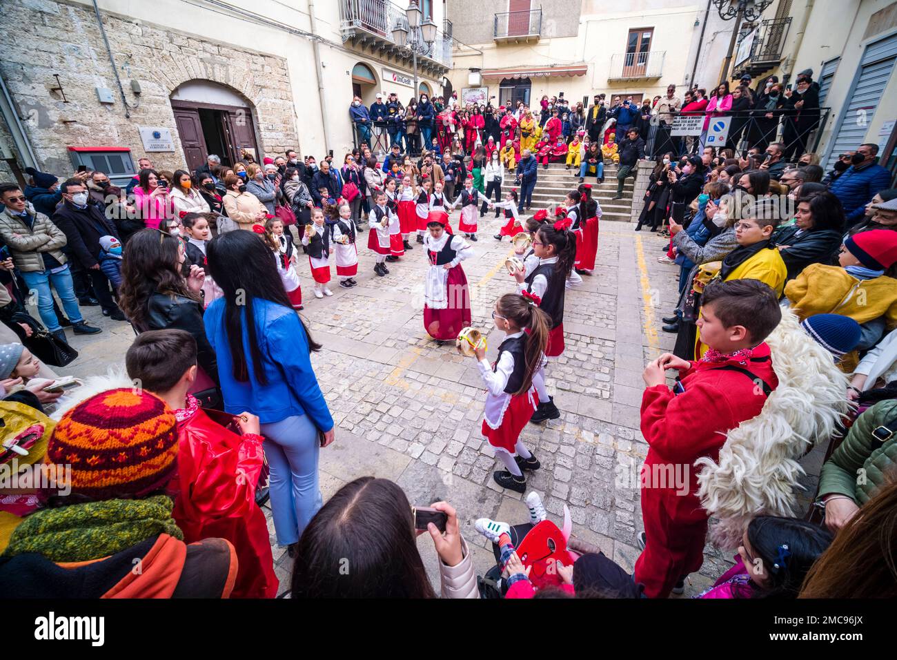 Children perform traditional local dances during Easter celebrations in ...