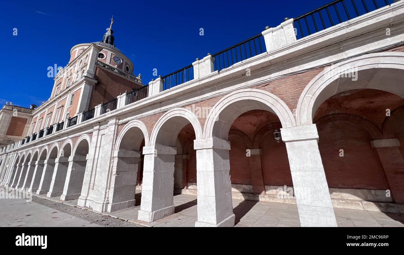 Exterior of the royal palace of Aranjuez in Madrid Stock Photo - Alamy