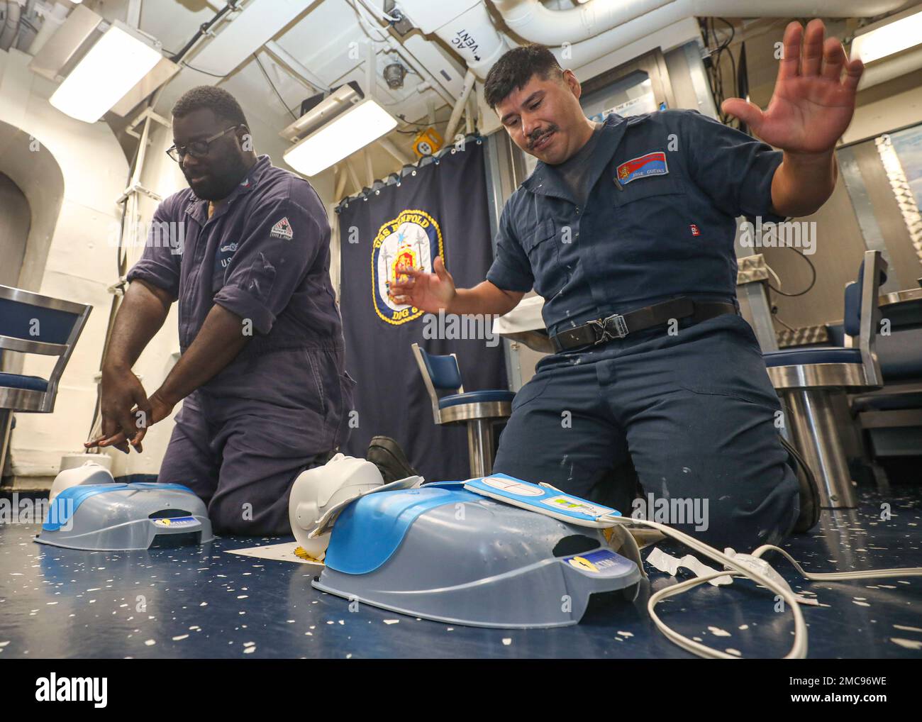 SOUTH CHINA SEA (June 27, 2022) Fire Controlman (Aegis) 2nd Class Jose ...